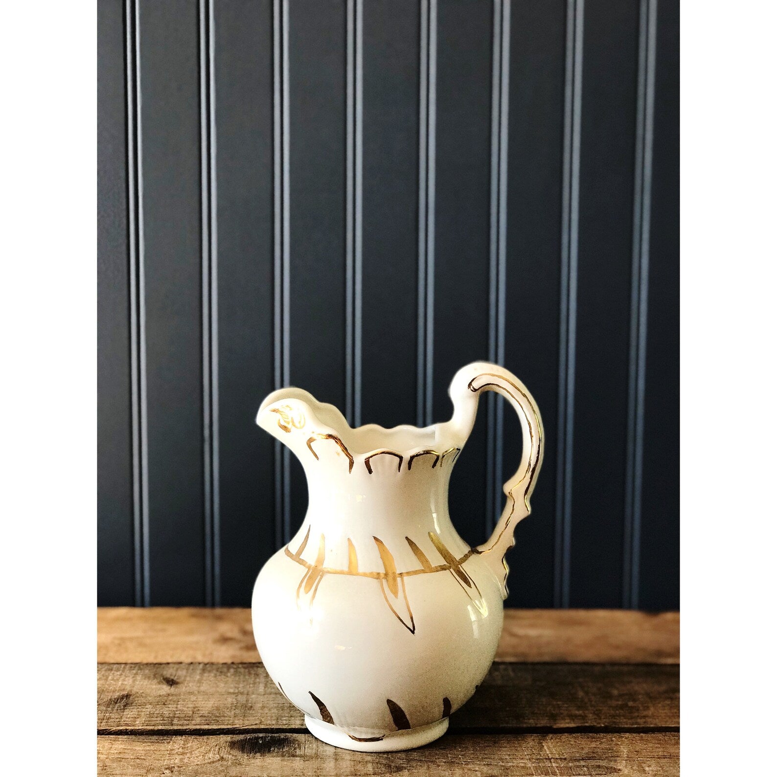 Hand Painted Vintage Pitcher – feastvintage